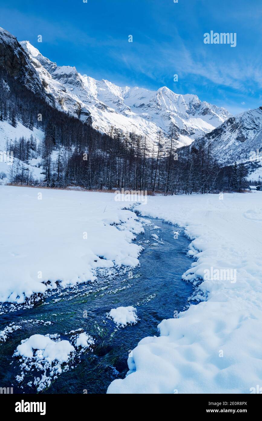 Stream in the alps hi-res stock photography and images - Alamy