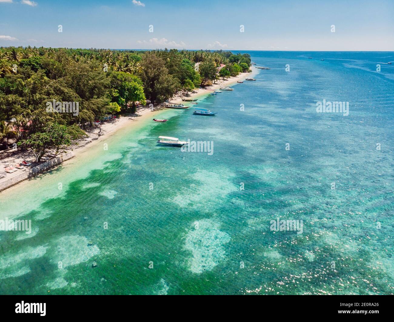 Gili islands indonesia aerial hi-res stock photography and images - Alamy