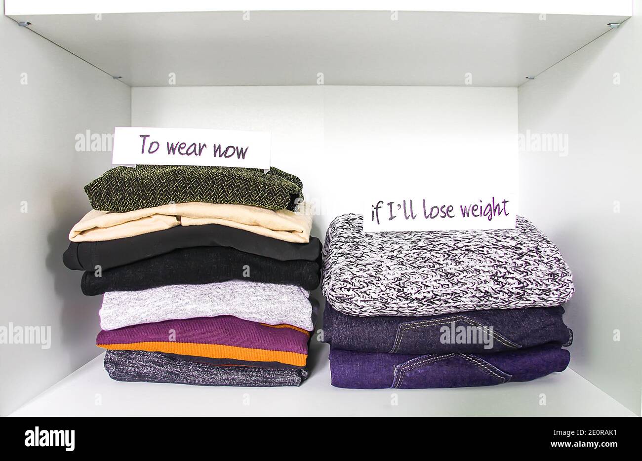 Walk in closet neat hi-res stock photography and images - Alamy