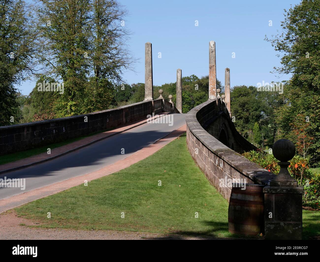 the 18th-century John Adam designed Avenue Bridge crosser the Lugar ...