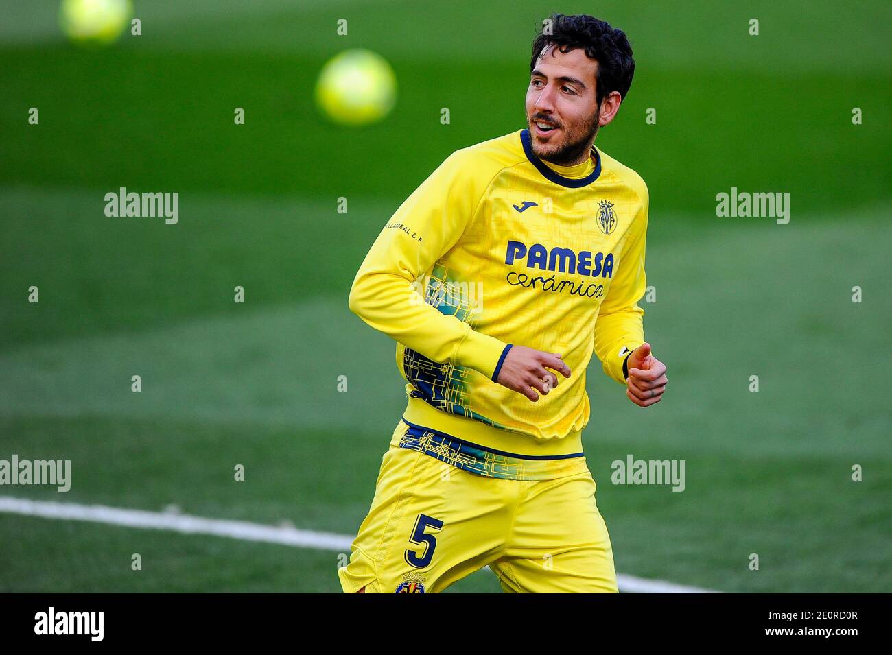 VILLARREAL, SPAIN - JANUARY 2: Dani Parejo of Villarreal CF during the ...