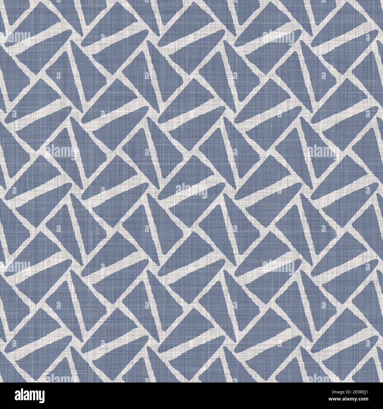 Seamless french farmhouse linen geometric block print background ...