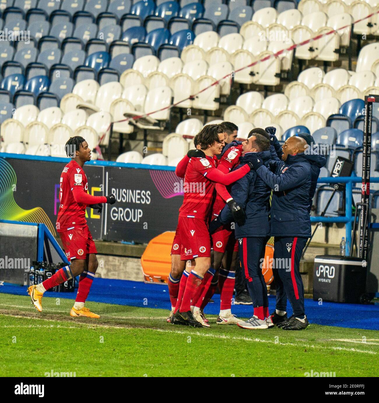 The england bench celebrate the second goal hi-res stock photography ...