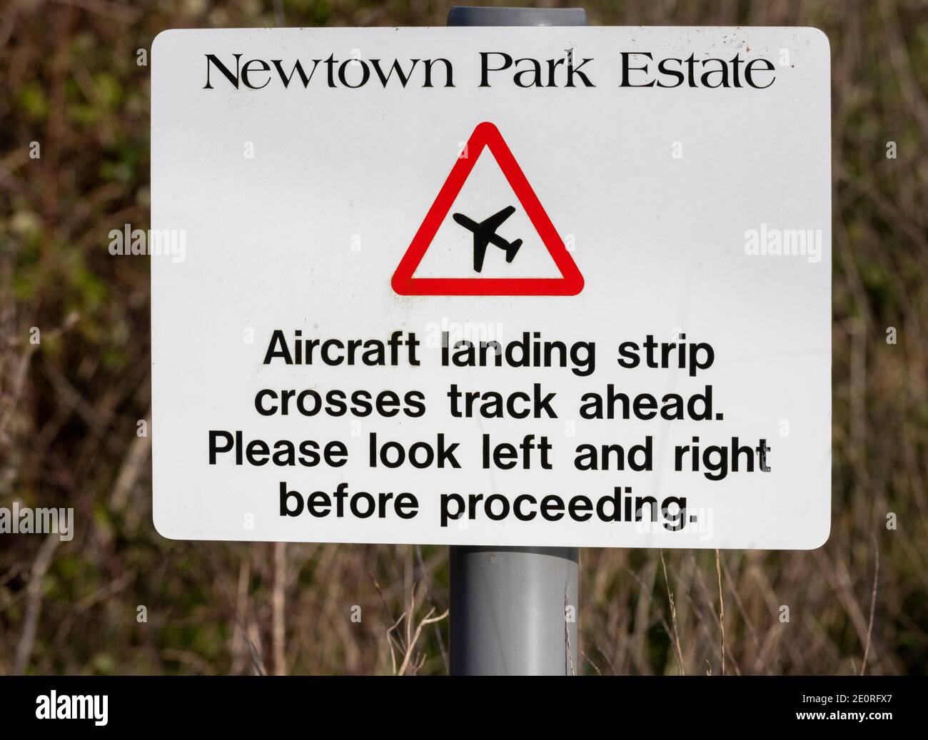Aircraft warning signs hi-res stock photography and images - Alamy
