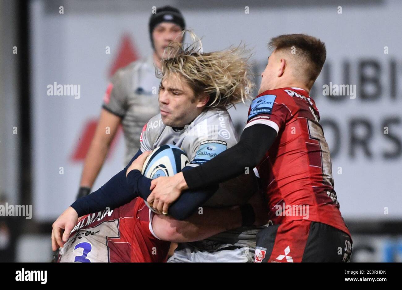 Kingsholm Stadium, Gloucester, Gloucestershire, UK. 2nd Jan, 2021 ...