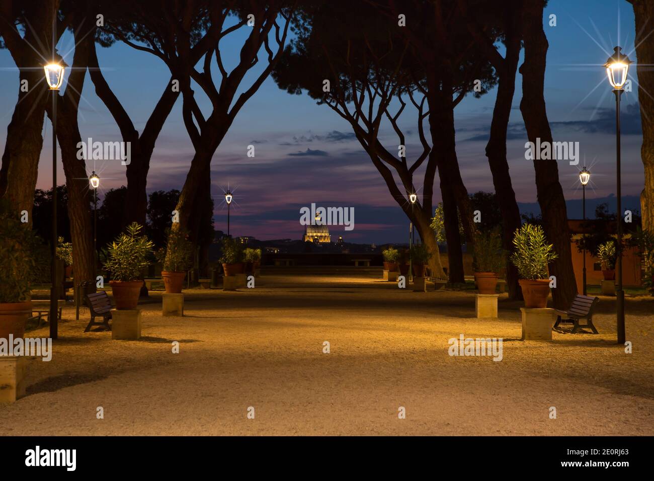 The Savello Park of Rome also known as the Garden of Oranges is a ...