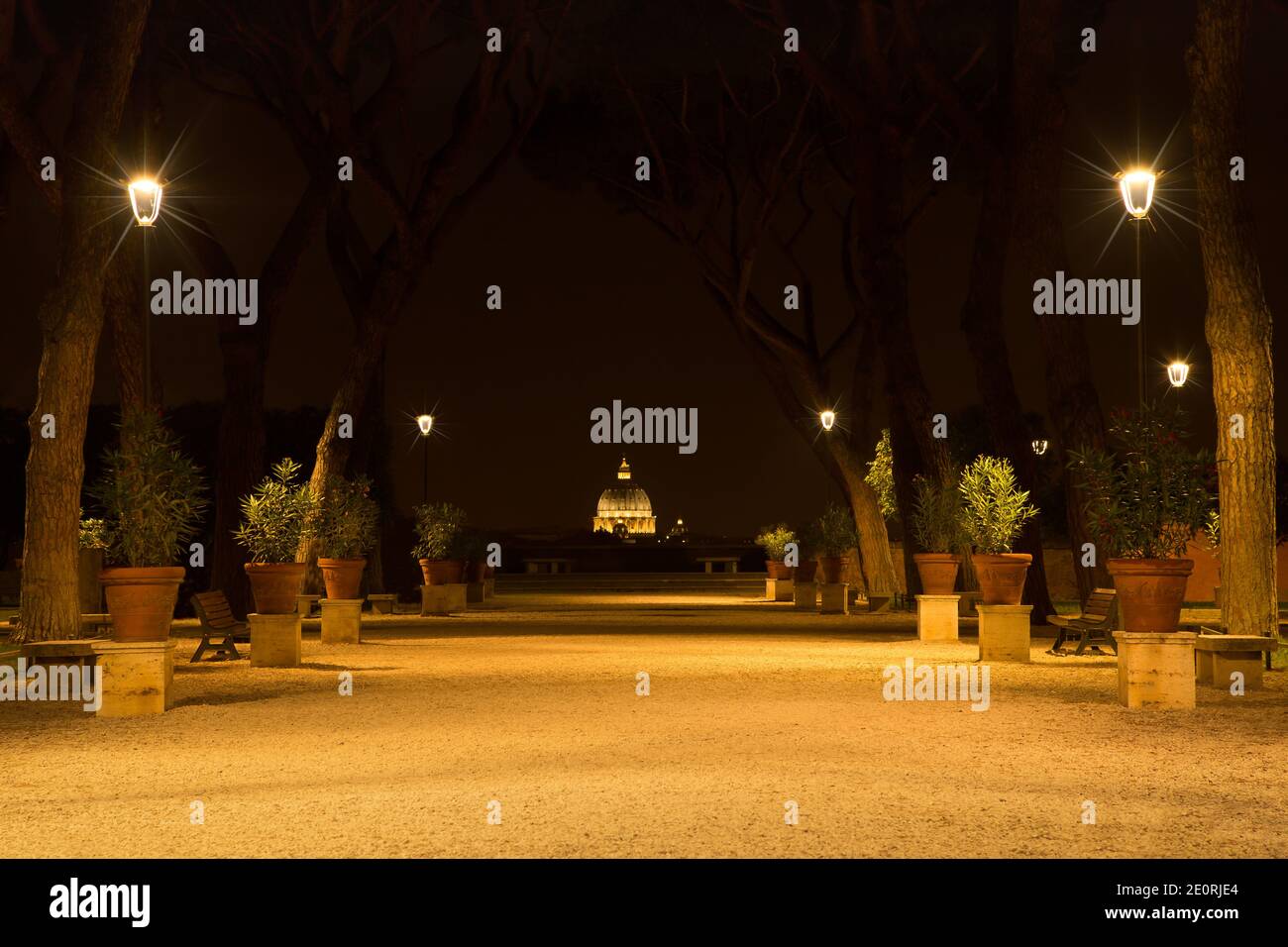 The Savello Park of Rome also known as the Garden of Oranges is a ...