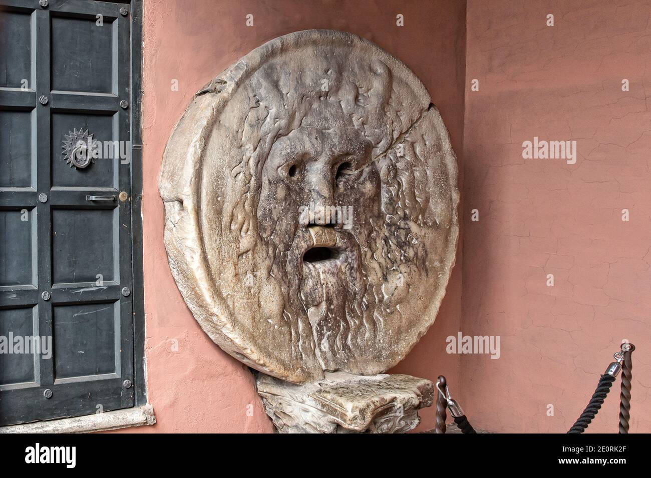 The Basilica of Santa Maria in Cosmedin houses the Bocca della Verità ...