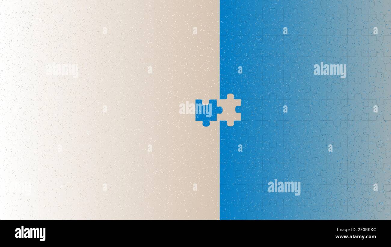 Vector puzzle in paper art style Stock Vector Image & Art - Alamy
