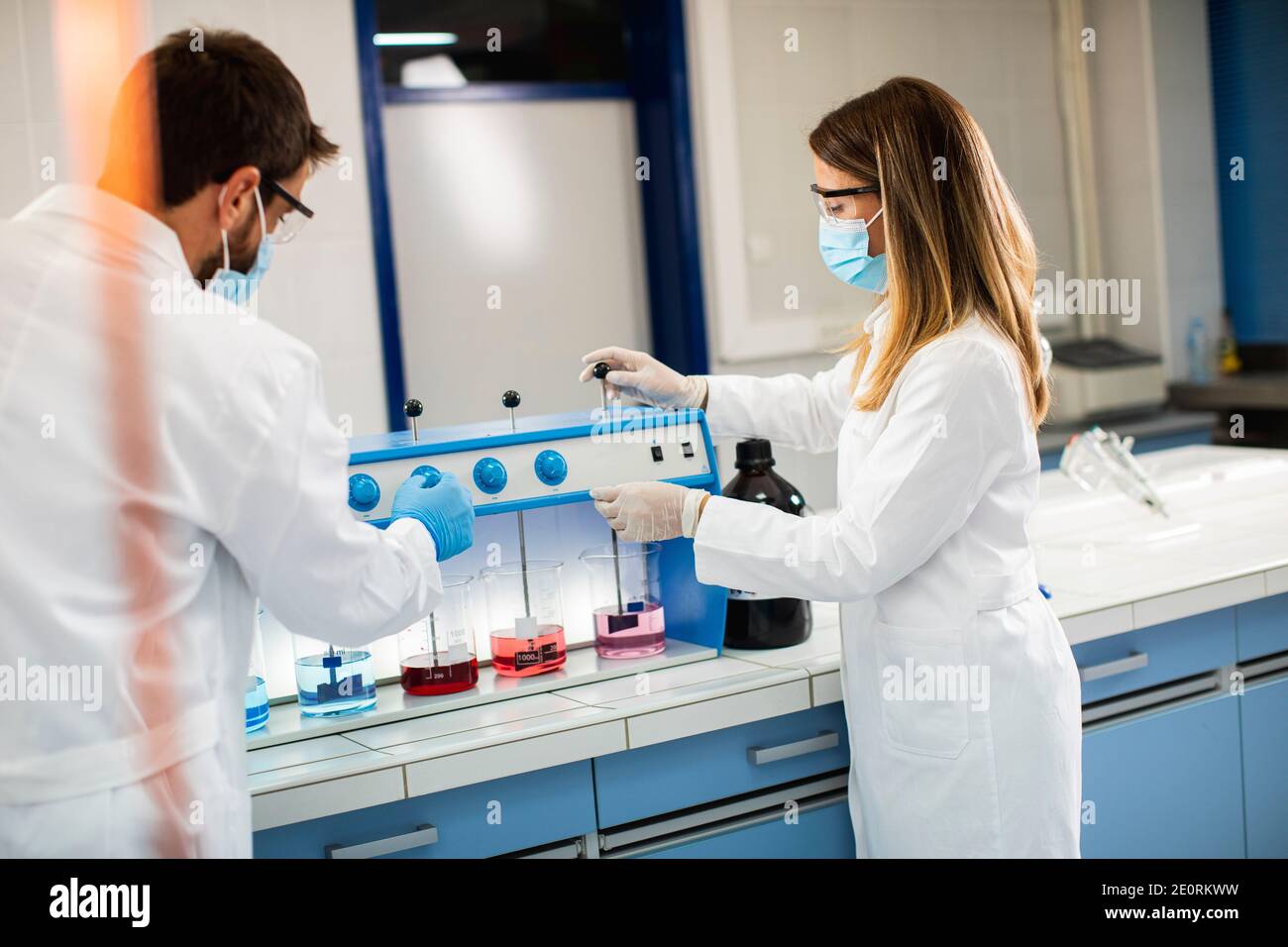Scientific Flocculator High Resolution Stock Photography and Images - Alamy