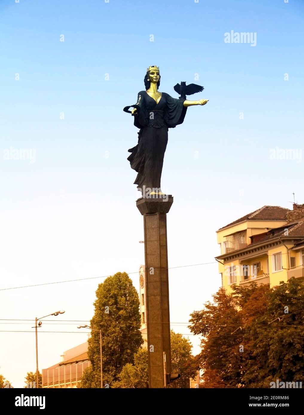 Statue of St. Sofia, Bulgaria Stock Photo - Alamy