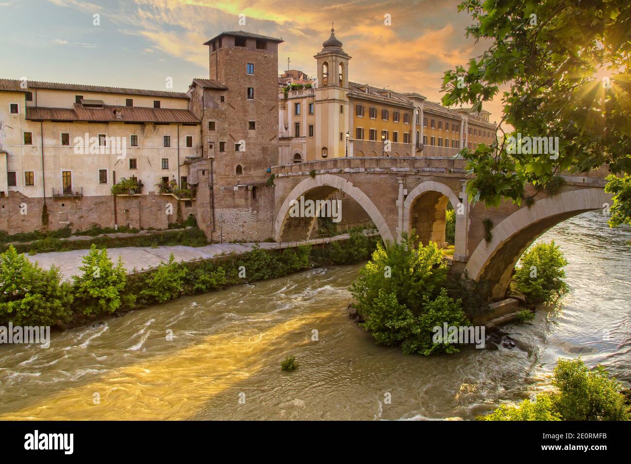 Pons fabricius view hi-res stock photography and images - Alamy