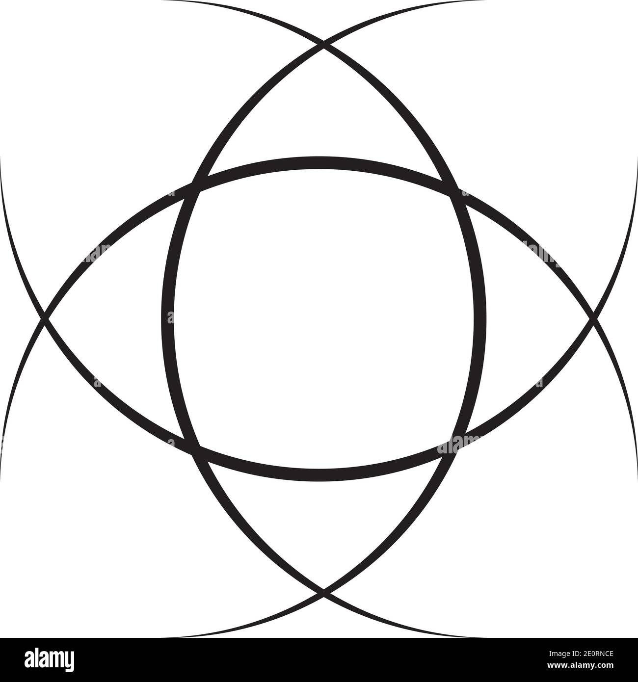 Arabesque background structural sphere element from inside black on ...