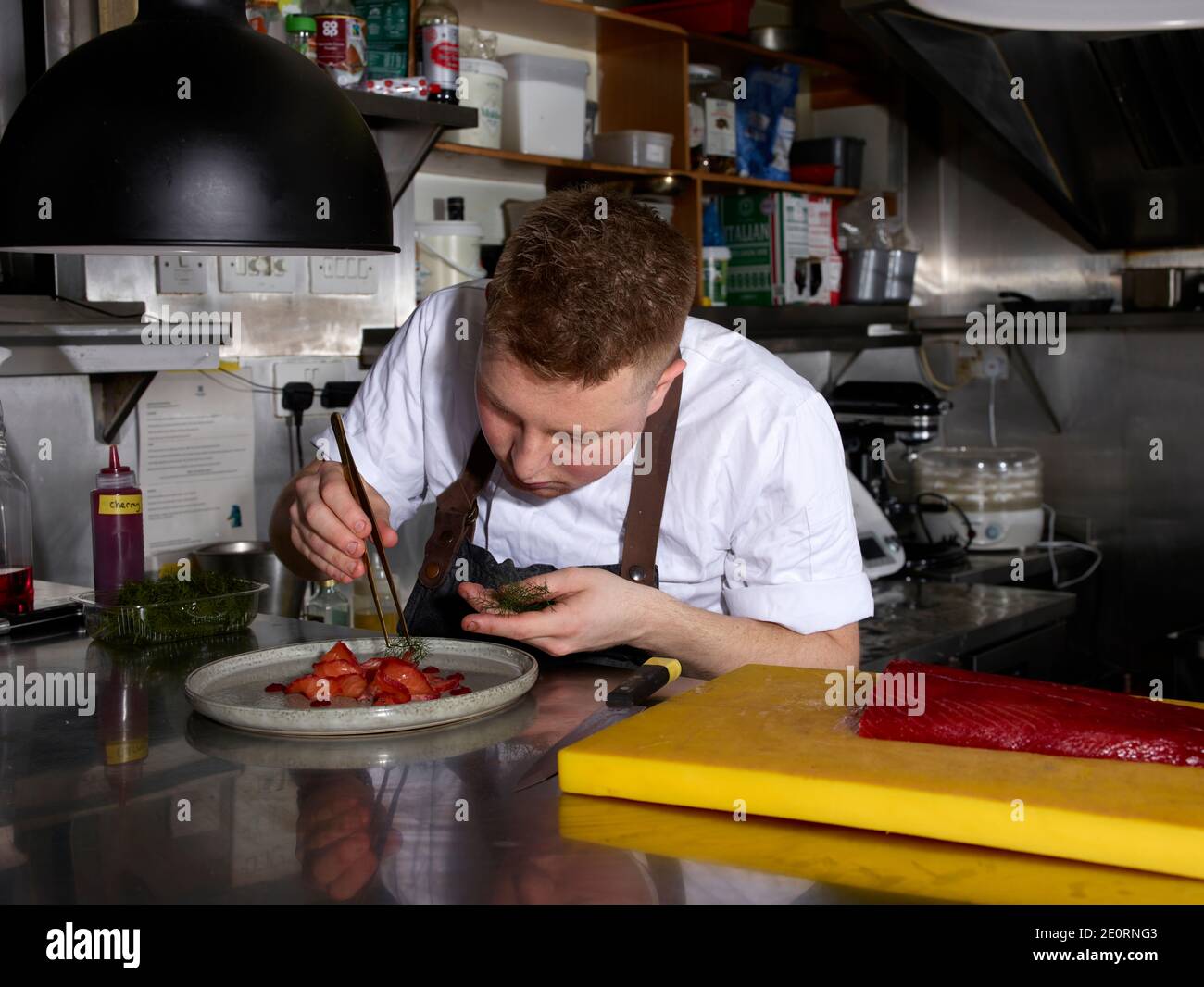 Alex Webb, MasterChef Professionals Winner 2020 Stock Photo - Alamy