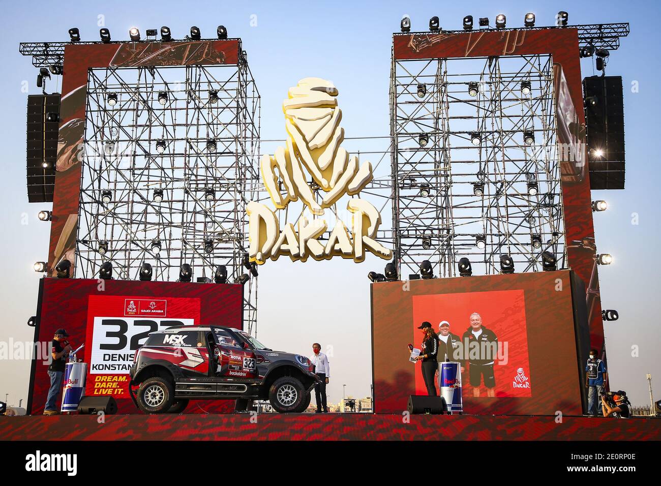 #323 Krotov Denis (rus), Uperenko Oleg (lva), Mini, MSK Rally Team, Auto, action during the ...