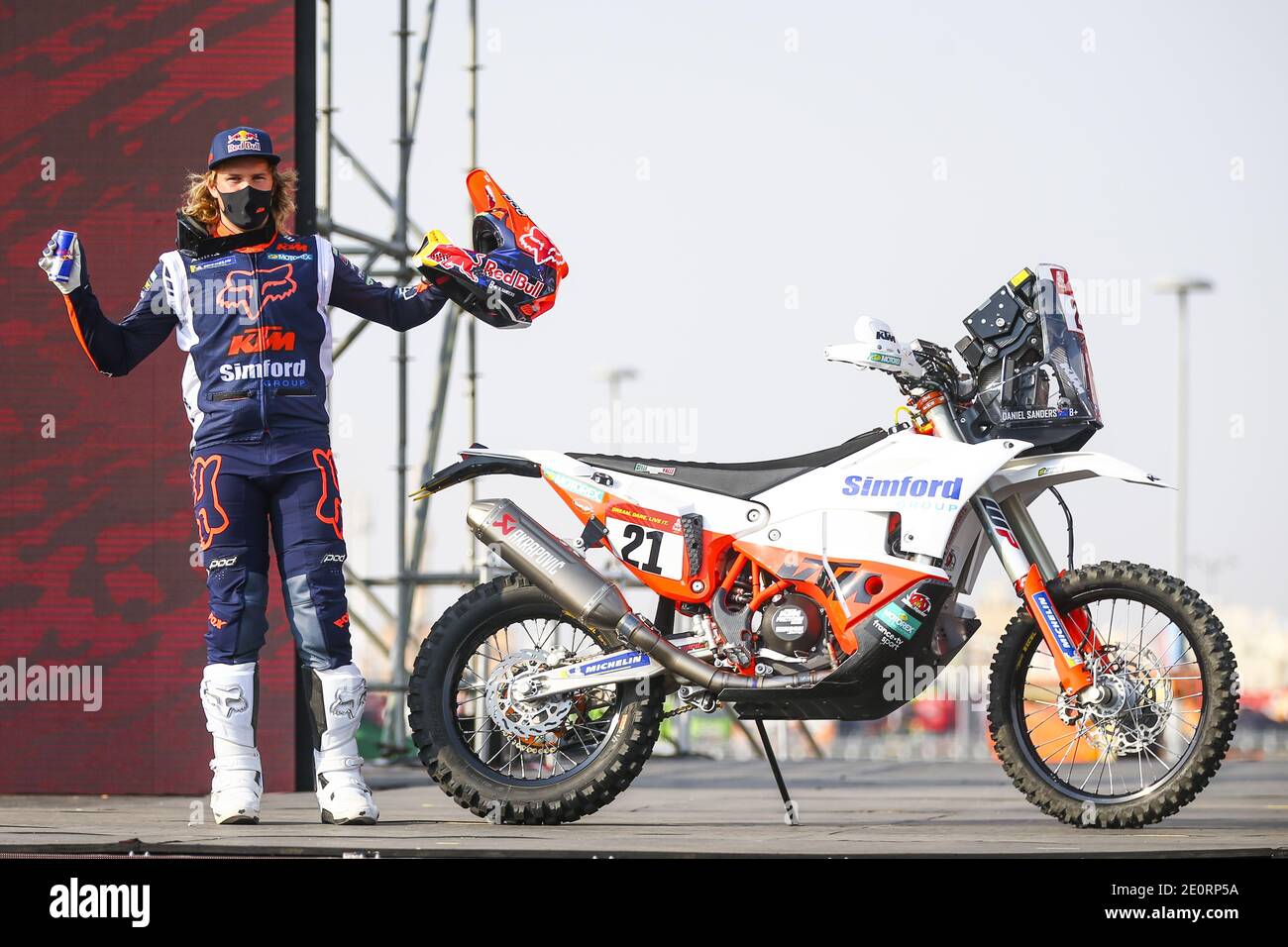 #21 Sanders Daniel (aus), KTM, KTM Factory Team, Moto, Bike, action ...