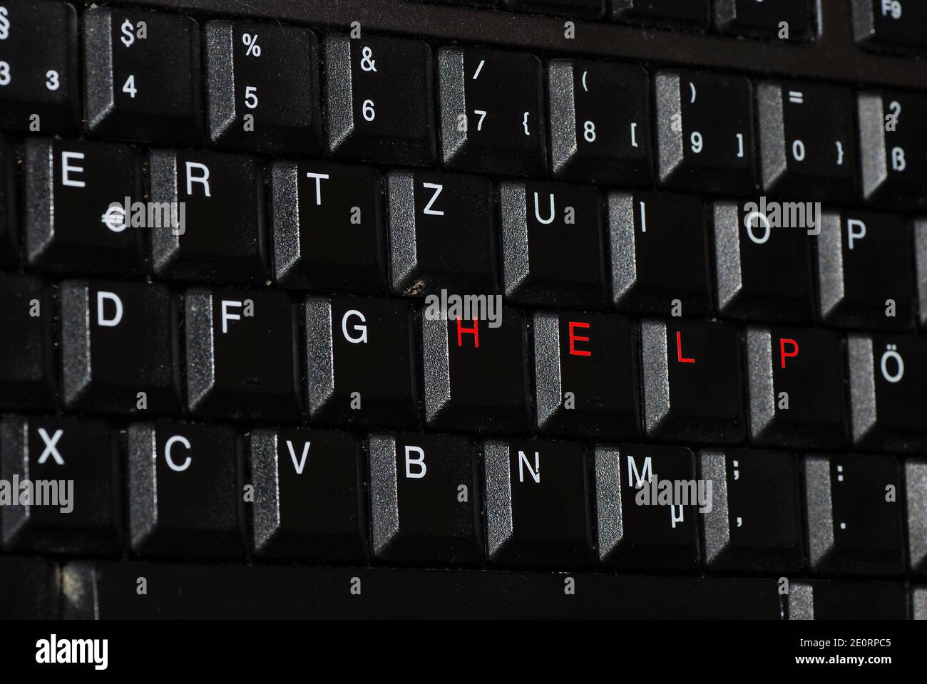 Keyboard writing help hi-res stock photography and images - Alamy