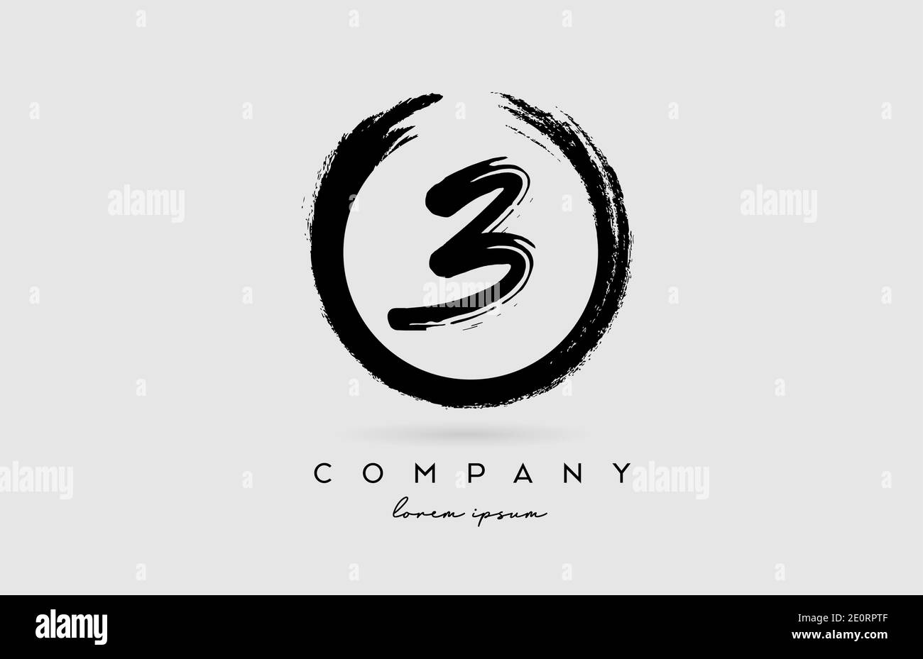 3 circle sign logo hi-res stock photography and images - Alamy