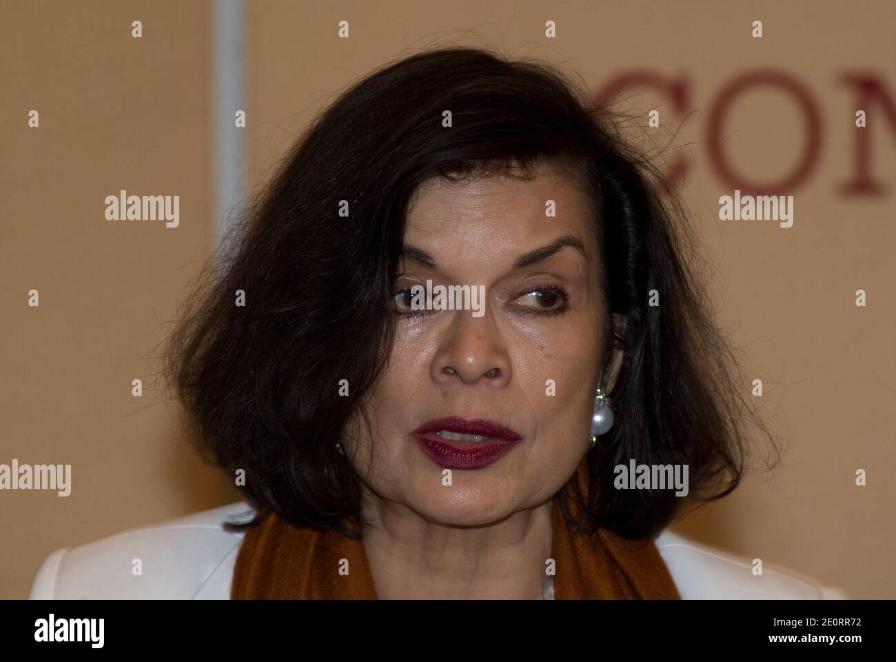 Vienna, Austria. February 1st, 2008. Bianca Jagger in the Concordia ...