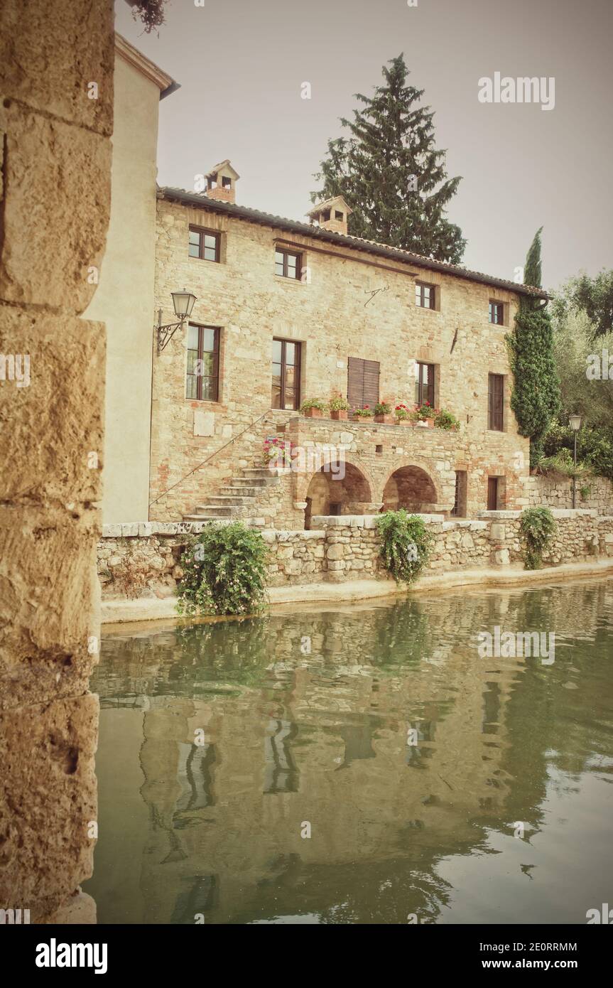 Thermal baths and tuscany hi-res stock photography and images - Alamy