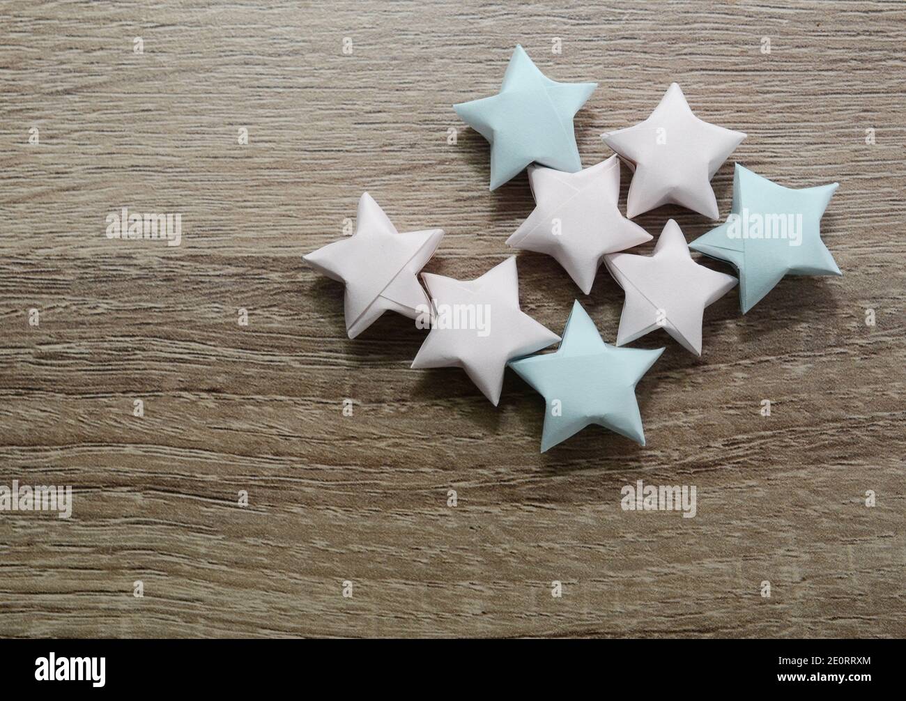 Origami stars group Stock Photo - Alamy