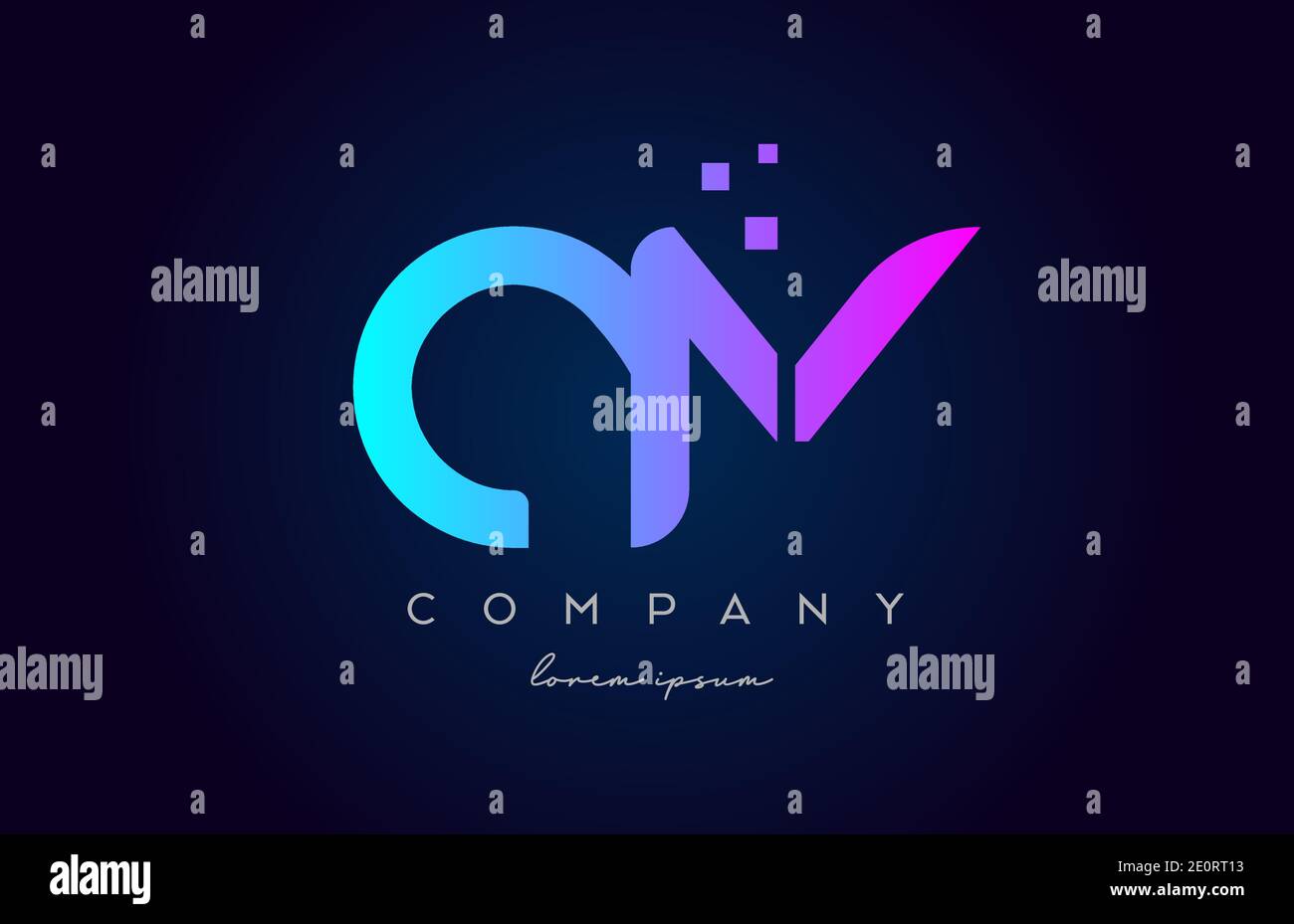 CM C M alphabet letter logo icon combination. Creative design for ...