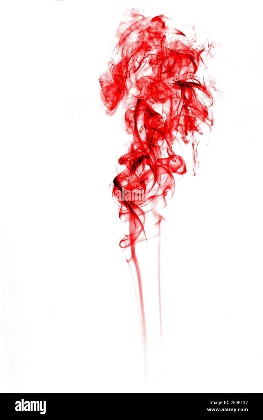 Abstract white smoke lines isolated Cut Out Stock Images & Pictures - Alamy