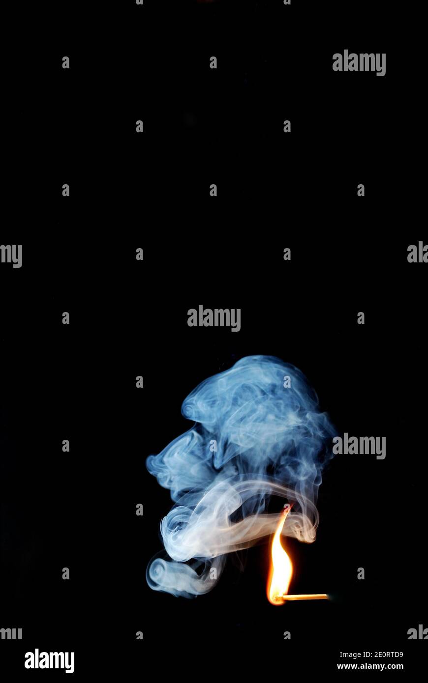 Smoke from match hi-res stock photography and images - Alamy