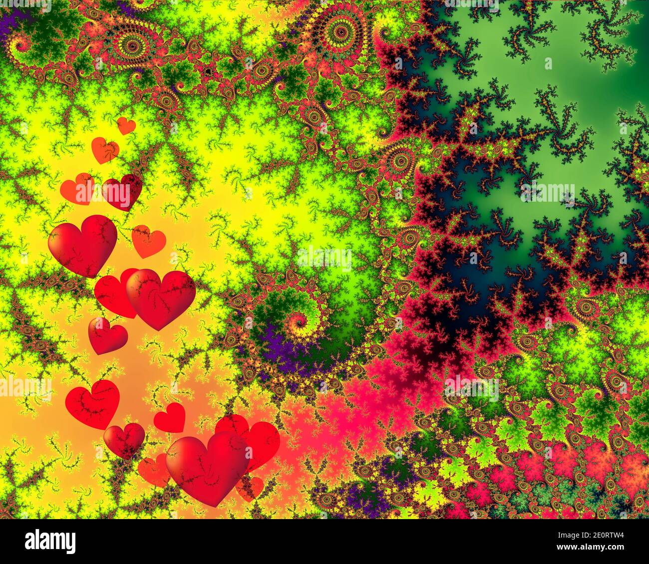 Fractals hi-res stock photography and images - Alamy