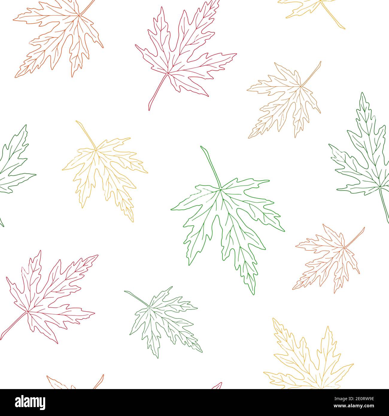 Fall coloring fall foliage season Stock Vector Images - Alamy