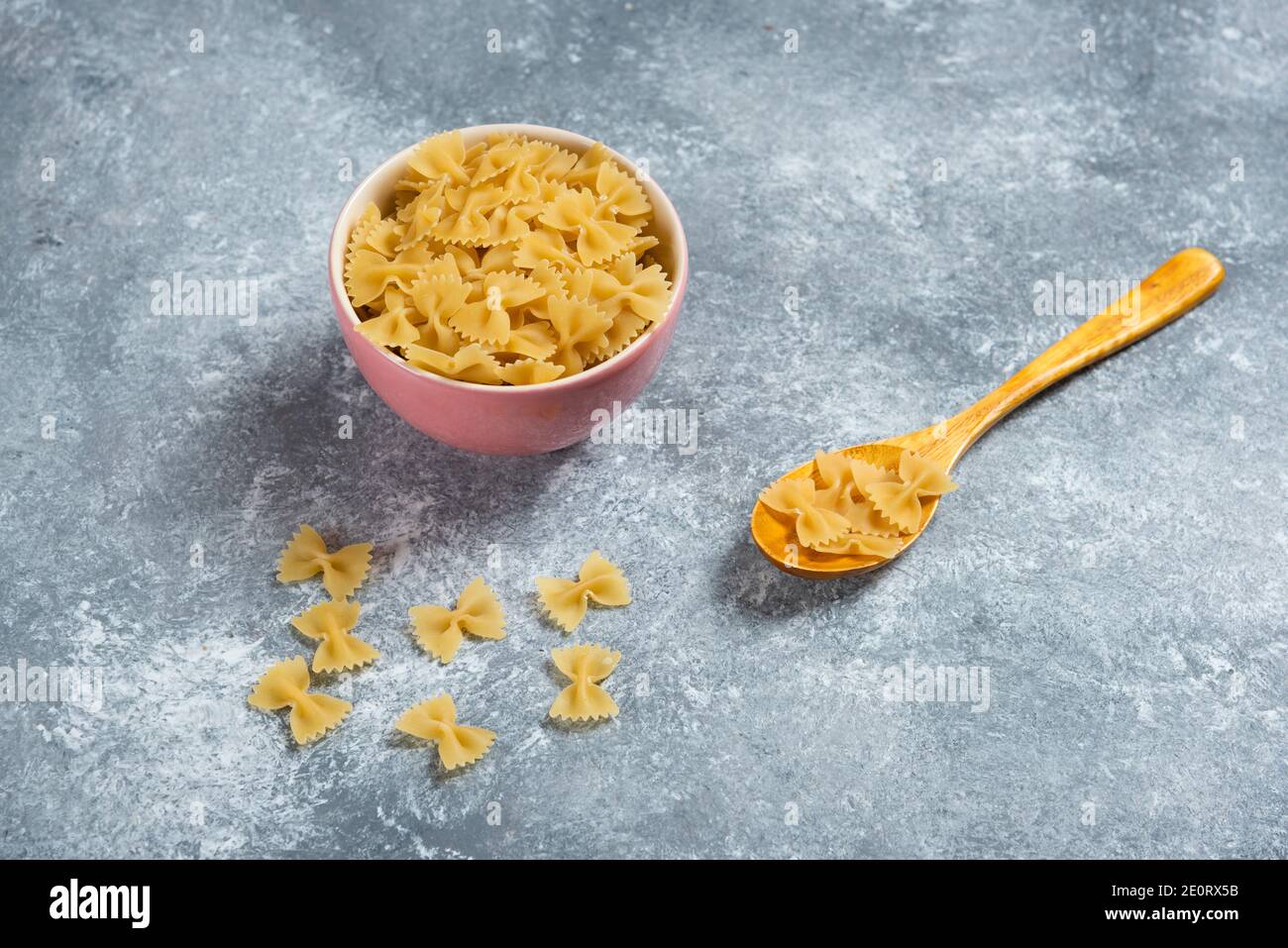 Bow macaroni hi-res stock photography and images - Alamy