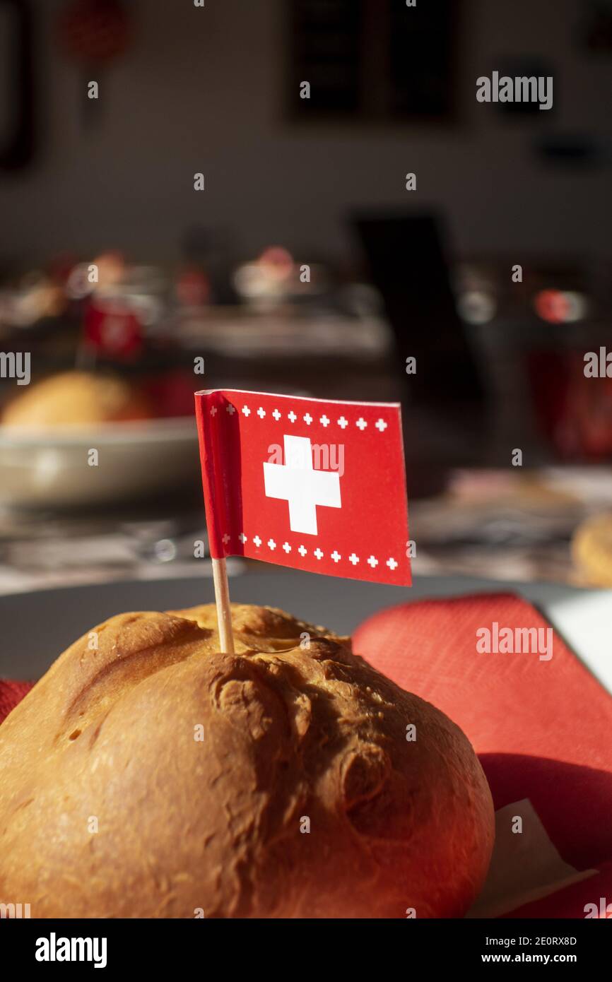 Swiss bread flag hi-res stock photography and images - Alamy
