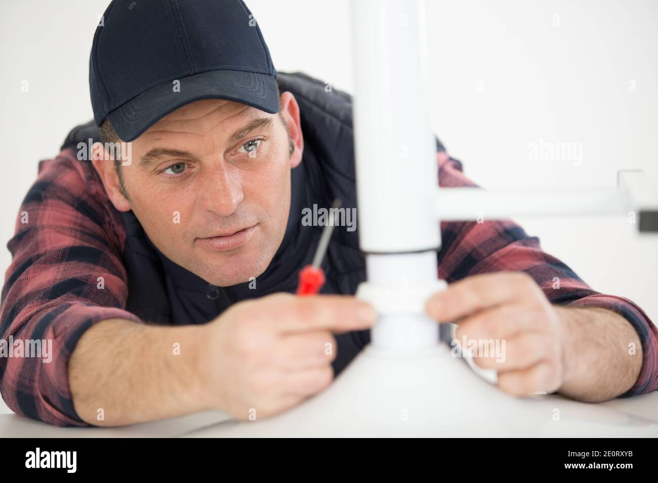 Man making stool hi-res stock photography and images - Alamy