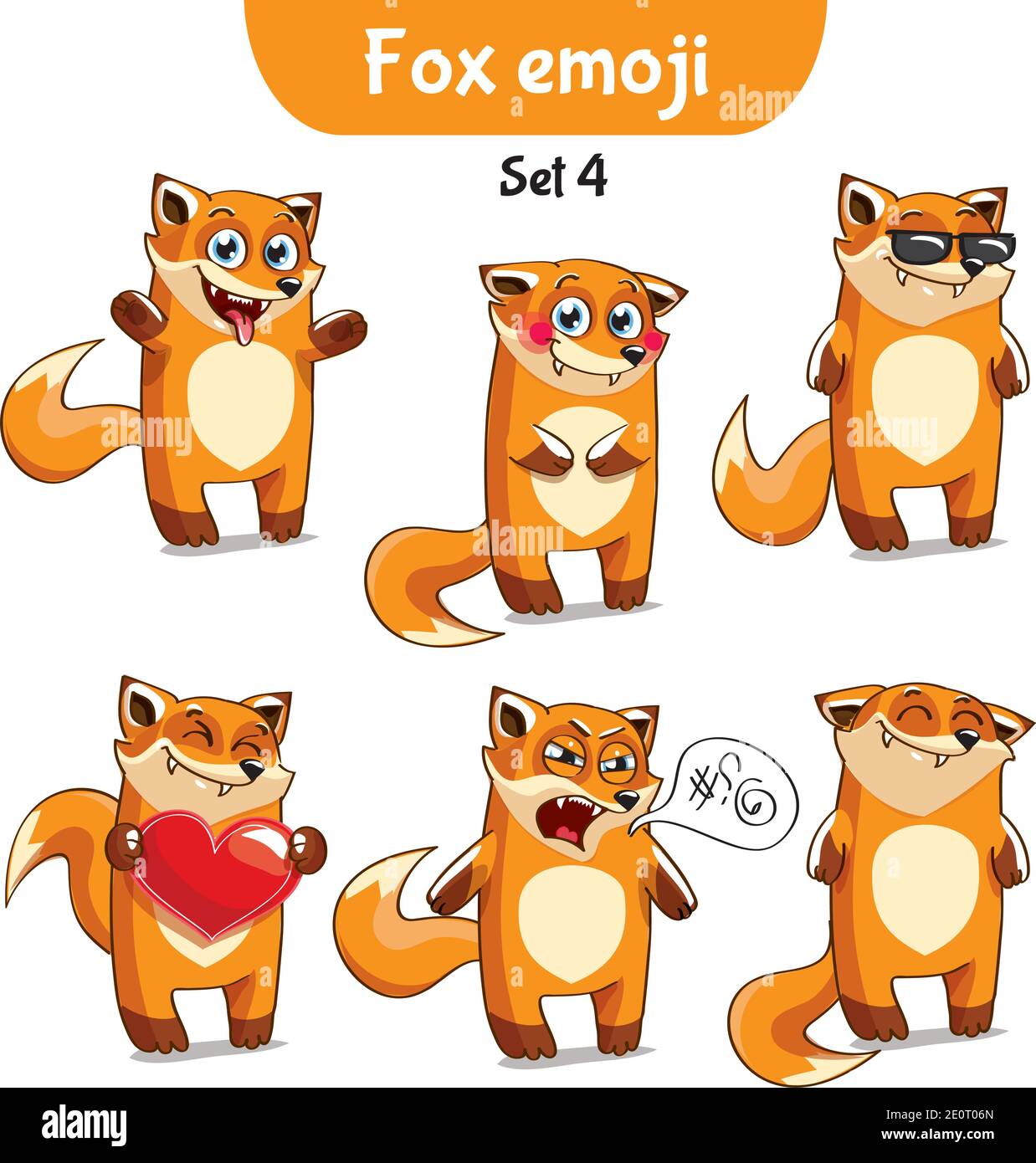 Heart fox Cut Out Stock Images & Pictures - Alamy