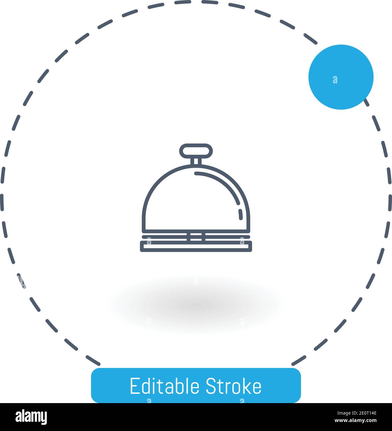 tray vector icon editable stroke outline icons for web and mobile Stock ...
