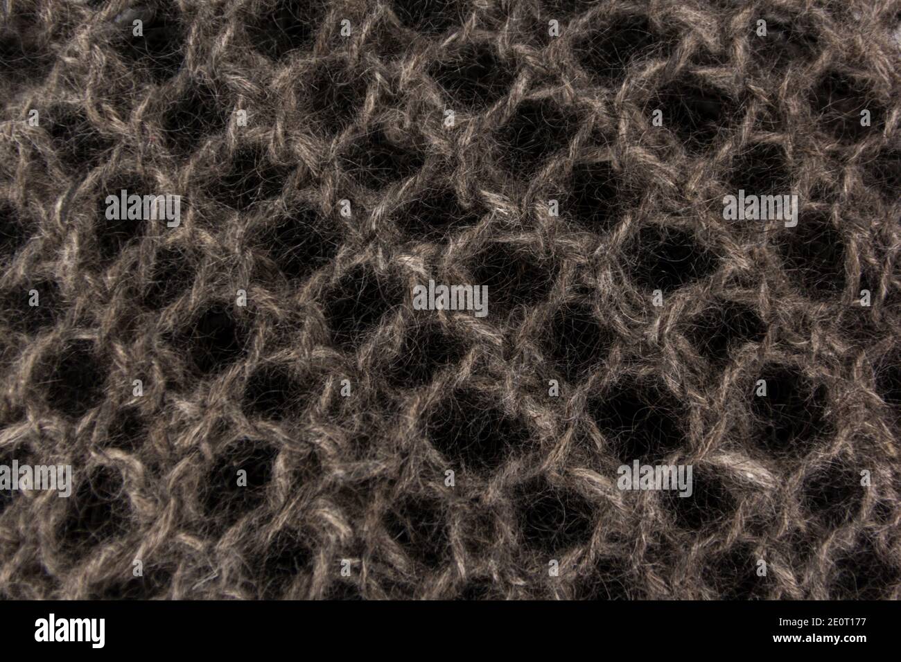 Gray knitting knitted fabric hi-res stock photography and images - Alamy