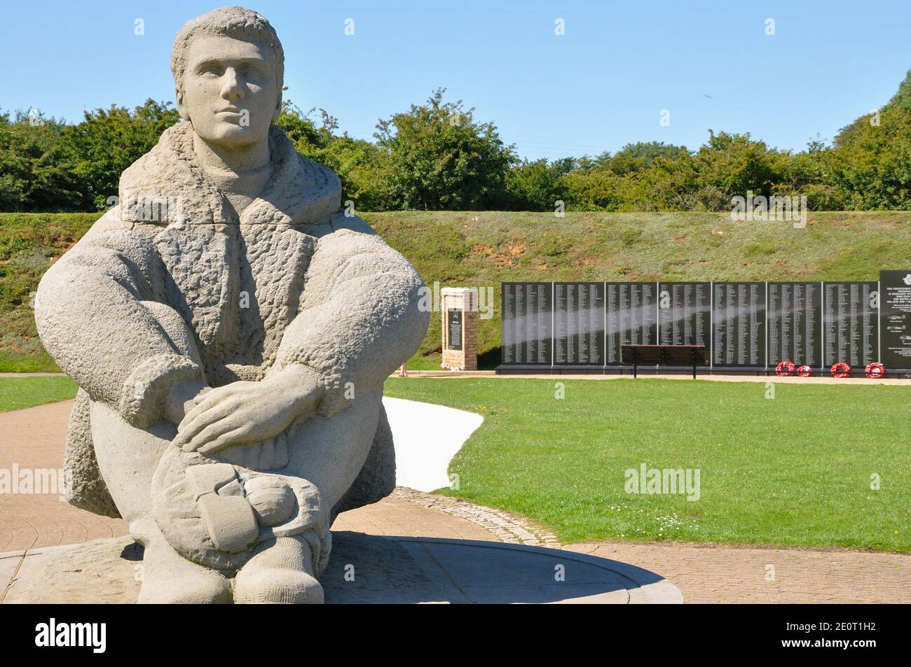 Battle of Britain Memorial, Capel-le-Ferne, Kent, UK. Christopher ...