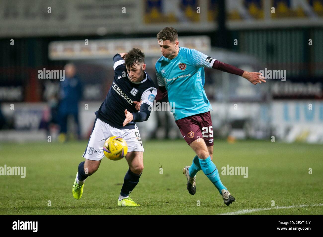 Dens Park, Dundee, UK. 2nd Jan, 2021. Scottish Championship Football ...