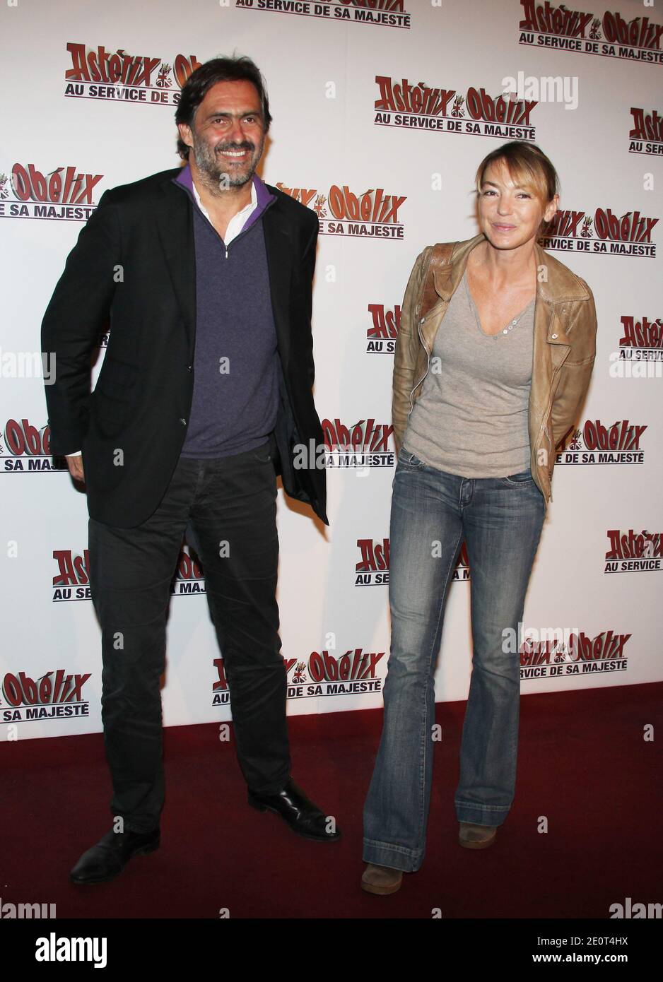 Emmanuel Chain attending the premiere of 'Asterix Et Obelix Au Service ...