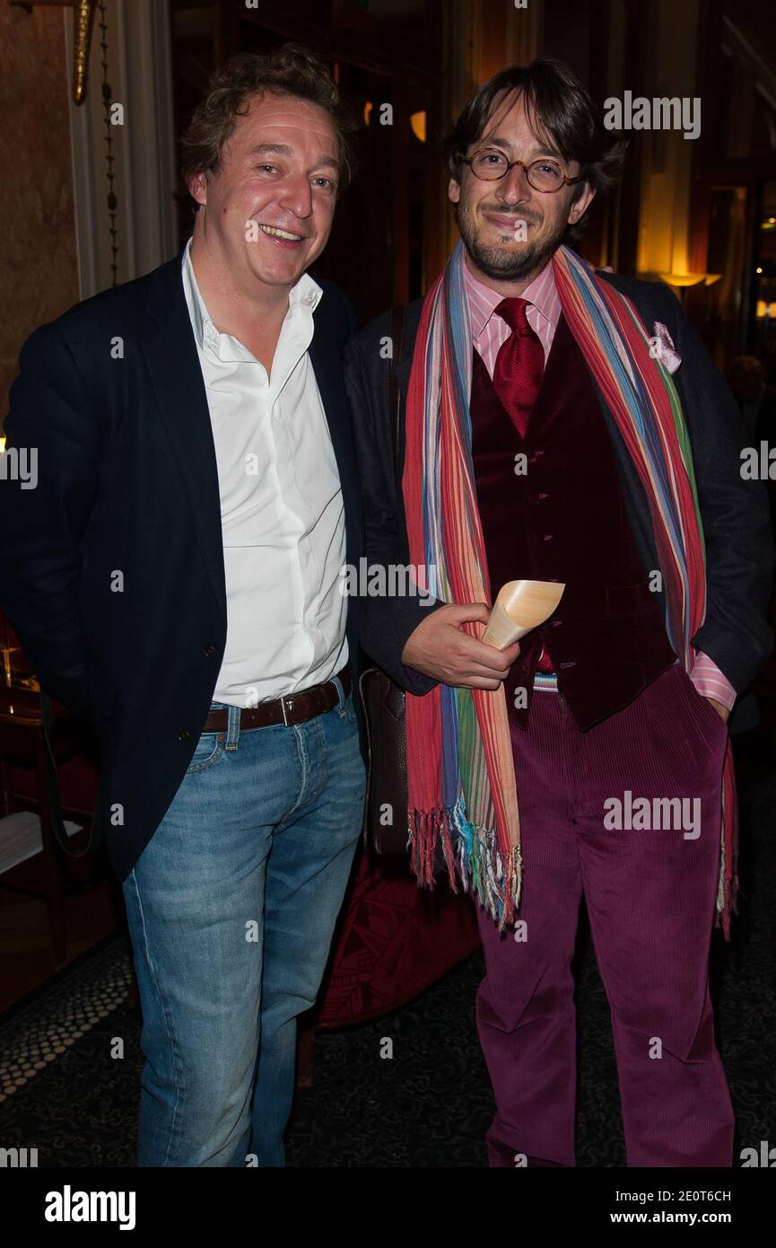 EXCLUSIVE. Maxime Hibon and Nicolas d'Estienne d'Orves attending the ...