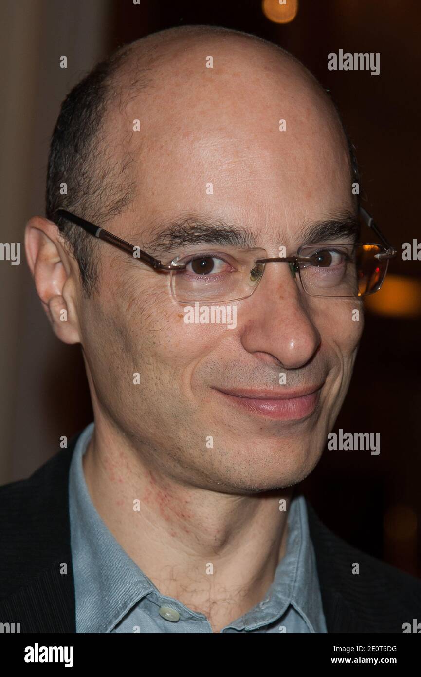 EXCLUSIVE. Bernard Werber attending the opening of the photo exhibition ...