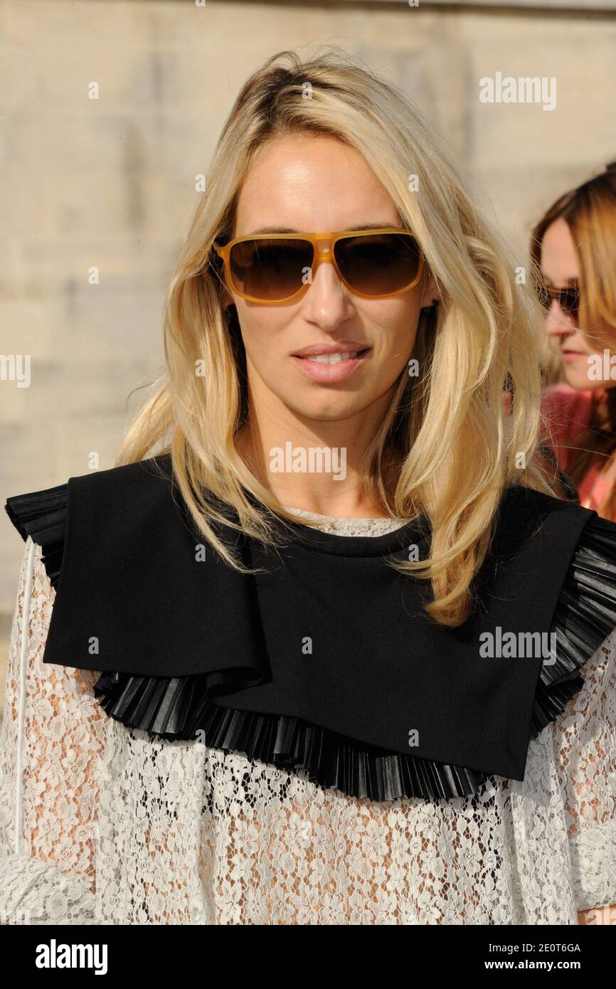 Alexandra Golovanoff arriving at Chloe's Spring-Summer 2013 Ready-To ...