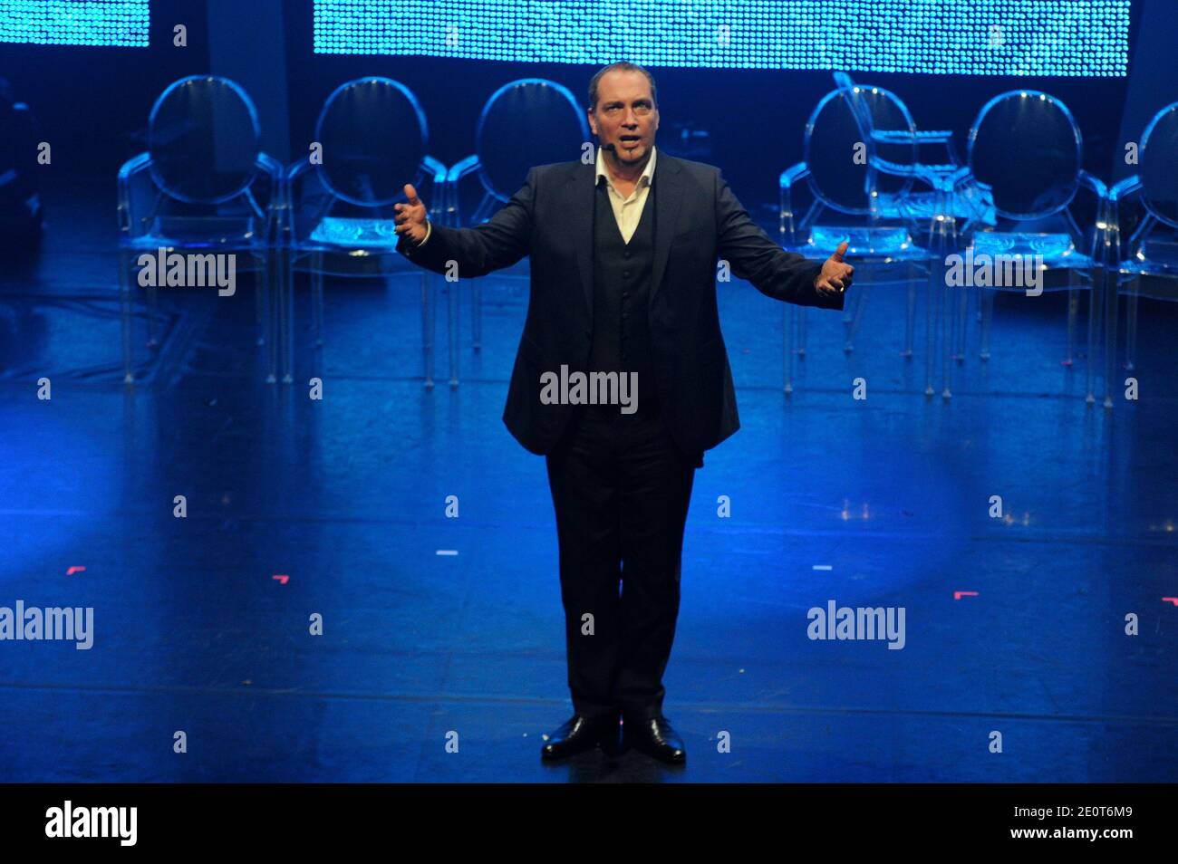 EXCLUSIVE - Messmer performing during the 'Messmer Le Fascinateur ...