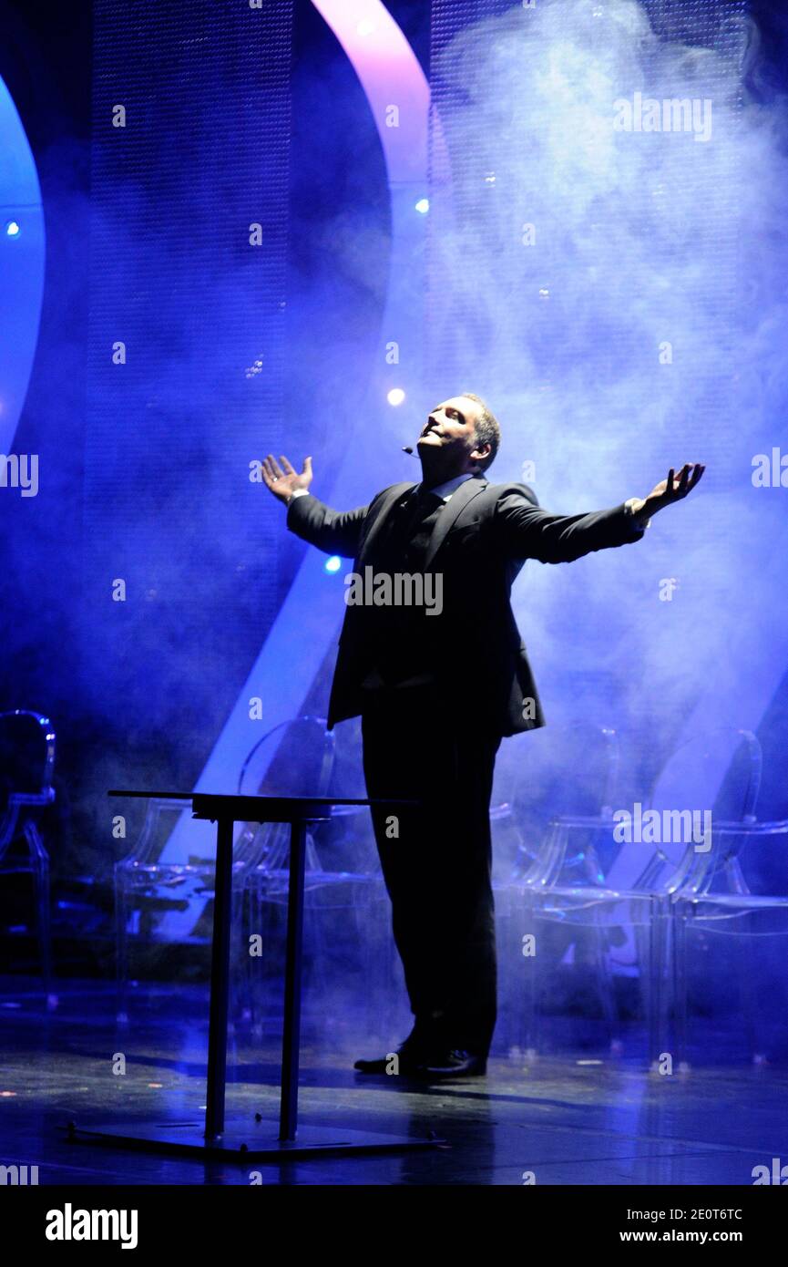 EXCLUSIVE - Messmer performing during the 'Messmer Le Fascinateur ...
