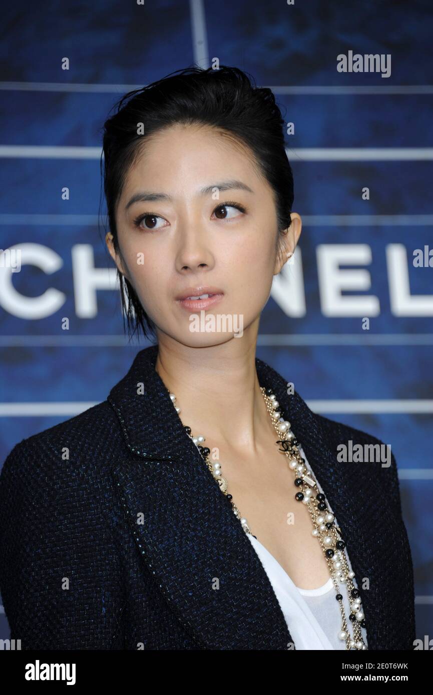 Lun-Mei Guey attending the Chanel Spring-Summer 2013 Ready-To-Wear ...