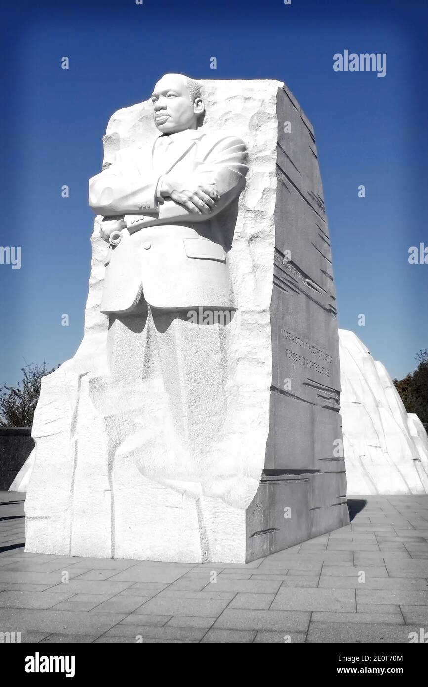 Martin Luther King Jr. Monument in Washington DC Stock Photo - Alamy