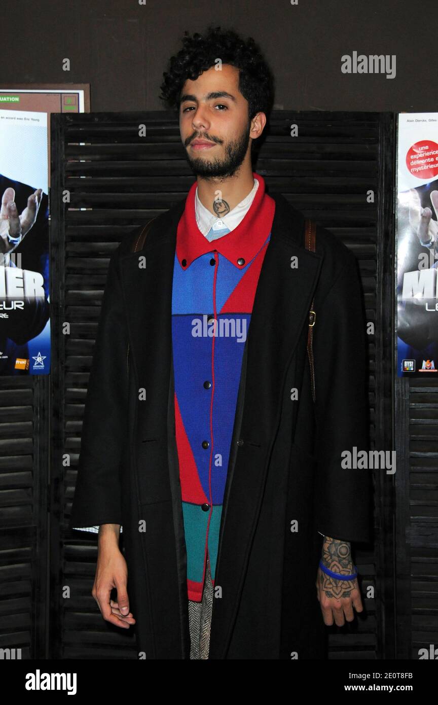 EXCLUSIVE - Sliimy attending the 'Messmer Le Fascinateur' hypnosis show ...