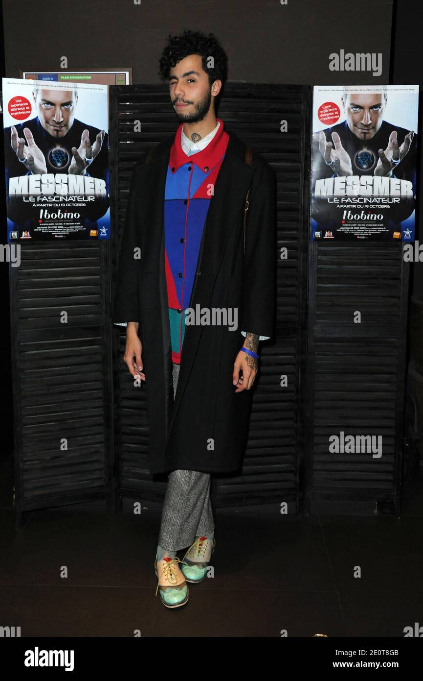 EXCLUSIVE - Sliimy attending the 'Messmer Le Fascinateur' hypnosis show ...