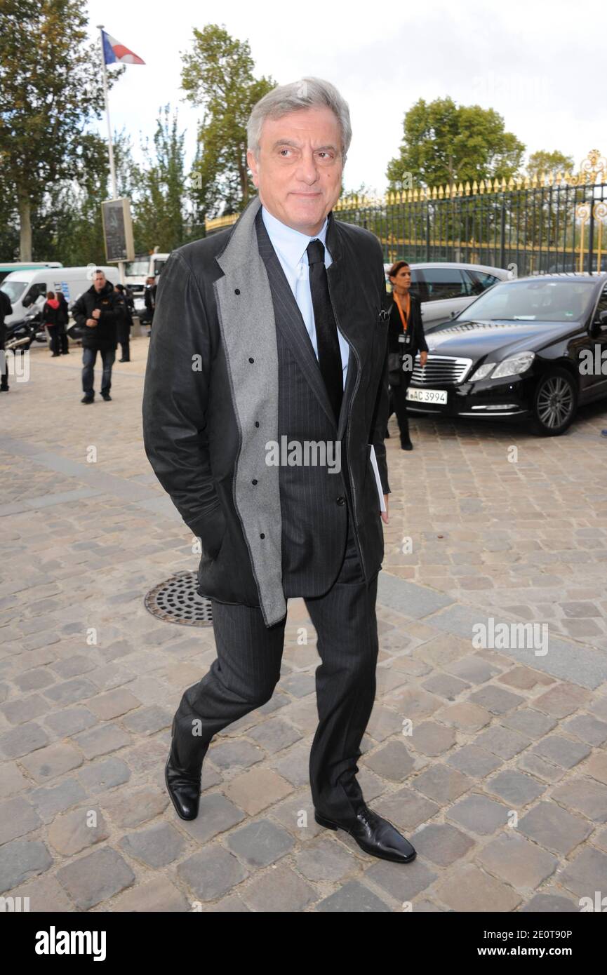 Sydney Toledano arriving for the Louis Vuitton Spring-Summer 2013 Ready ...