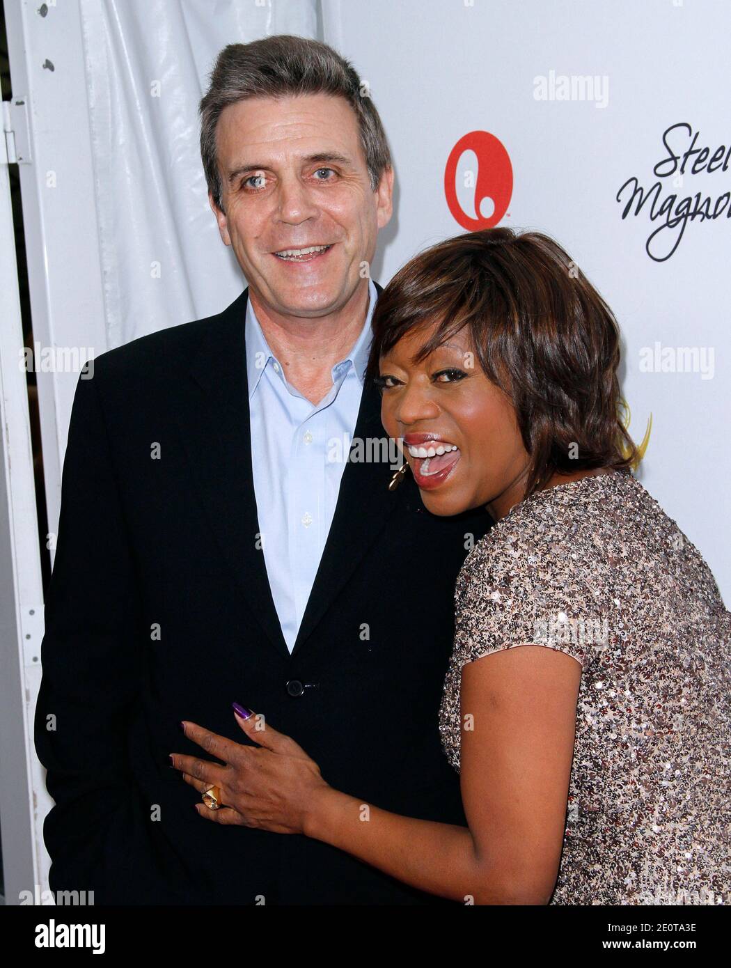 Roderick Spencer and Alfre Woodward attend the Steel Magnolias Premiere ...